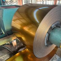 Quality Zinc Coated Cold Rolled Painted Sheet Metal Coils Wall Construction Industrial for sale