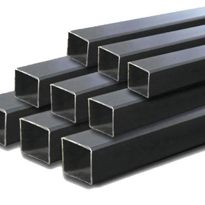 Cina Metropolitana quadrata galvanizzata 20mm d'acciaio rettangolare nera della metropolitana di BACCANO 40X40 in vendita