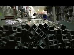 2205 2507 HL Stainless Steel Square Tube Pipe 310 321 904 SS Hot Rolled