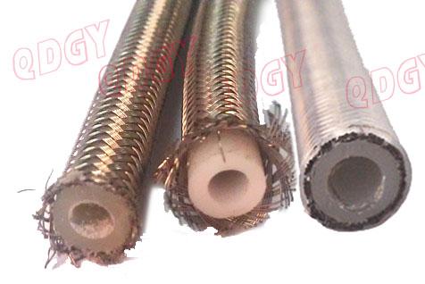 1/8 SAE J1401 standard colored stainless steel braided brake hose, braided brake line, motorcycle brake hose