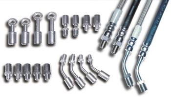 China Performance brake hose end fitting for sale