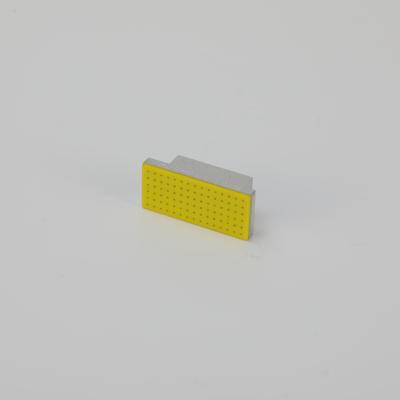 China Anti Scratch Precision Machining Metal Parts Rubber Coated For Industrial Machines for sale