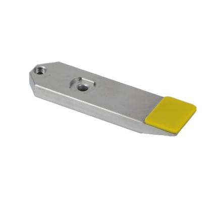 China Lightweight Cnc Steel Parts Rubber Coated Processed Extrusion CNC Hardware Customization for sale