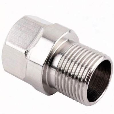 China Customized Cnc Lathe Components Stainless Steel Thread Adapter CNC Machining for sale