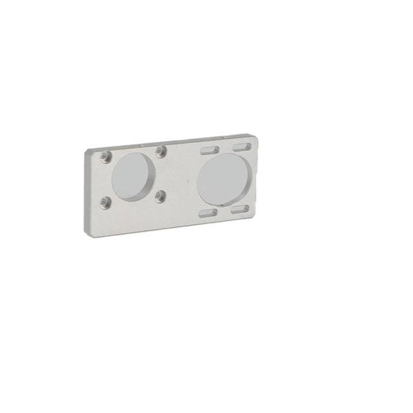 Quality High Precision CNC Components Parts Industrial Silver Hollow Design for sale