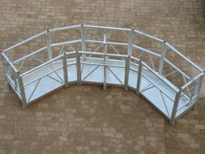 China ZLP800 suspended wire rope platform in china for  window cleaning equipment working at height to india for sale