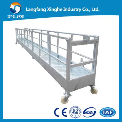 China zlp800 building painting suspended wire rope platform， gondola， electric cradle for sale