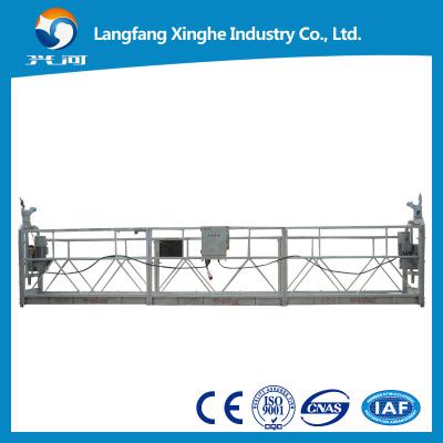 China zlp800 building suspended wire rope platform， temporary gondola， electric cradle for sale