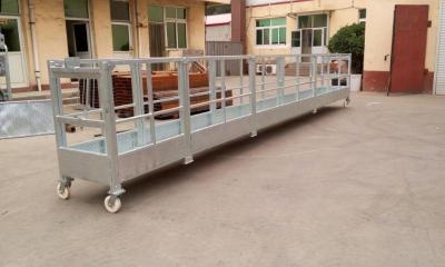 China electric suspended cradle / construction lifting gondola / suspended platform for sale