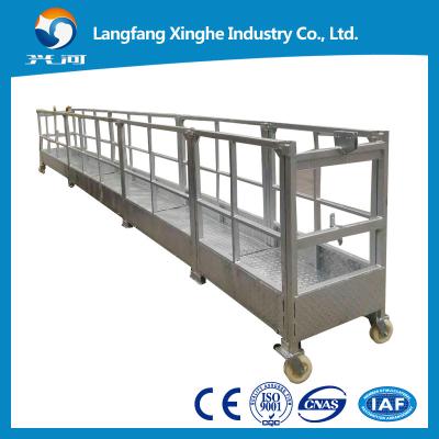 China Hot galvanized construction gondola /construction platform /suspended platform for sale