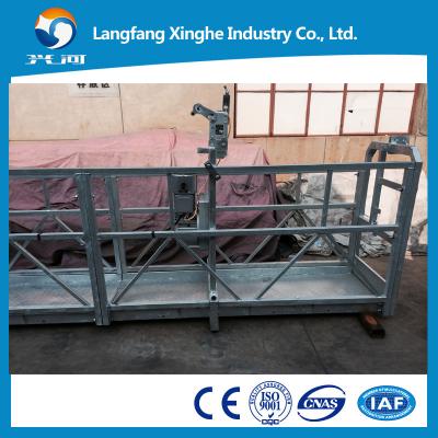 China high riseaerial suspended working platform/electric suspended scaffolding/gondola platform for sale