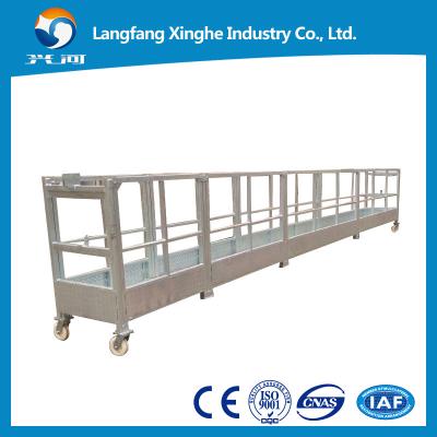 China construction electric list hoist，zlp630 suspended platform， steel gondola，cradle for sale