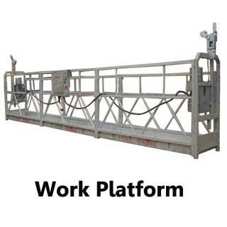 China steel zlp suspended platform/ mast climbing work platform for sale