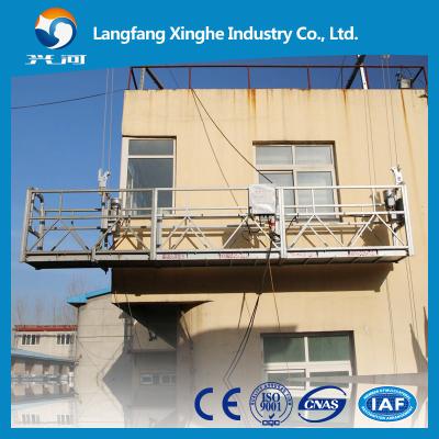 China Suspended working platform for window cleaning/sky high building lift/construction hoist for sale