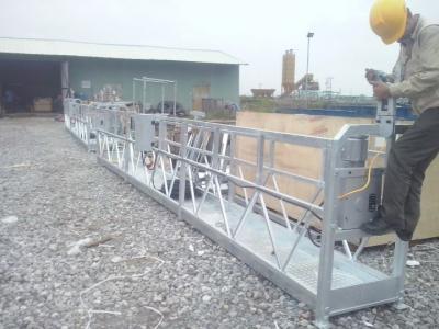 China electric suspended scaffolding/temporary suspended platform/electric cradle/gondola for sale