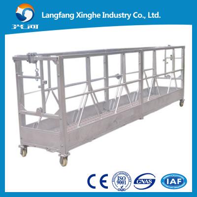 China ZLP630 window cleaning gondola for high rise window cleaning equipment to india for sale