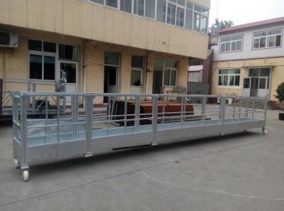 China ZLP630 gondola construction platform for  window cleaning equipment working at height to india for sale