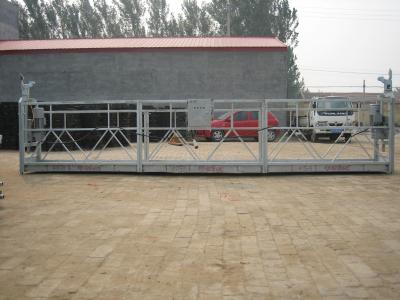 China Wire rope suspended platform/cradle/gondola for high rise building cleaning for sale