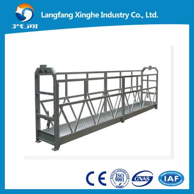 China hotgalvanized aerial suspended working platform/electric suspended cradle/gondola platform for sale