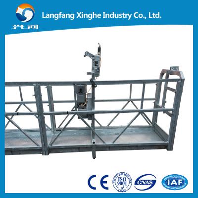 China zlp window cleaning cradle/ zlp630 suspended platform/zlp800 gondola platform hanging for sale