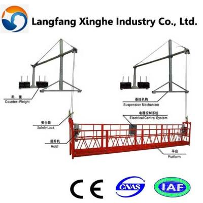China zlp630 ce certificate woring platform/ suspended working platform for sale