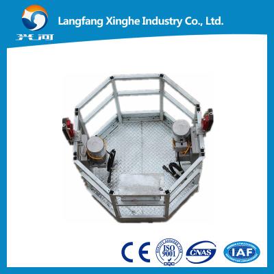 China ZLP 800 suspended platform， suspended cradle， gondola with special suspension mechainism for sale