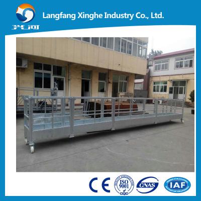 China ZLP800 rope suspended platform /suspended scaffolding/crade/hanging platform manufacturer for sale
