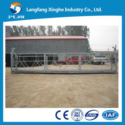 China ZLP800 electric scaffolding/high rise window cleaning equipment/suspended cradle for sale