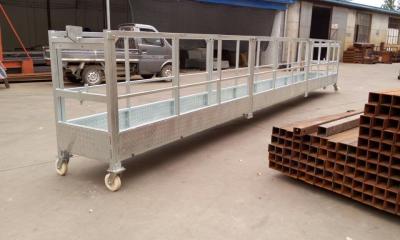 China zlp800 hot galvanized suspended electric platform / suspended cradle / electric scaffolds for sale