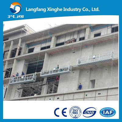 China zlp800 electric suspended platform / gondola construction / aluminum andamio colgante for sale