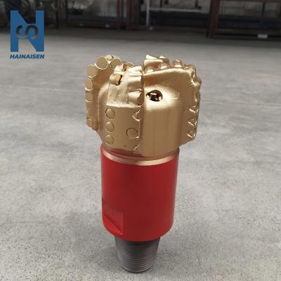 China 4 Blade PDC Core Drill Bits Tungsten 6 Nozzle Well Drill Head for sale
