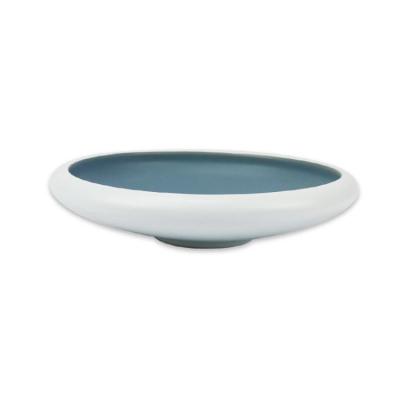 China Factory for sale round terse matte ceramic plate for sale