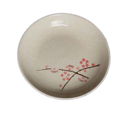 China Wholesale cheap ceramic hand-painted dinner charger plate for sale