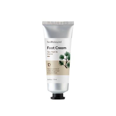 China DA/CE Approved Essential oil Moisturizing smoothing foot cream with customized logo for sale