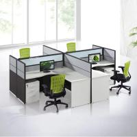 China ISO Certified Modular Workstation Desk with Customizable Size and Melamine Board for sale