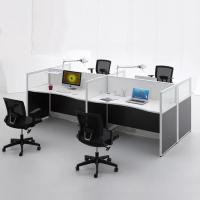 China ISO Certified Modular Workstation Desk with Customizable Size and Melamine Board for sale
