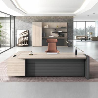 Cina Lo scrittorio esecutivo di Brown mette la scrivania di legno di 900mm con il Governo in vendita