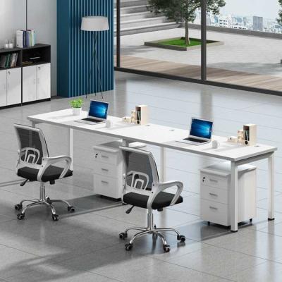 Cina Scrivanie per postazioni di lavoro per 4 persone, spazio aperto da 25 mm, resistenti ai graffi in vendita