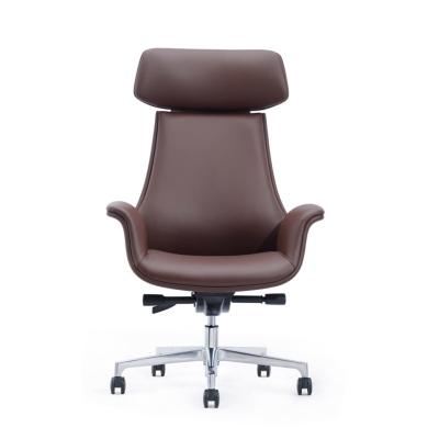 China Chaise élévatrice ergonomique brune, fauteuil roulant en cuir for sale