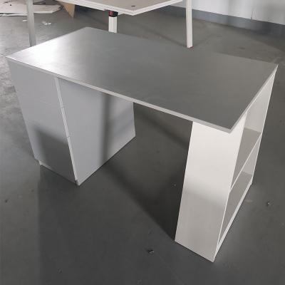 China Home Office Wood Study Table Student Computer Desk With Cabinets for sale