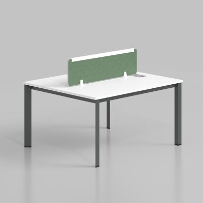 Cina Mobili da ufficio in legno ufficio bianco scrivania per computer 4 posti in vendita