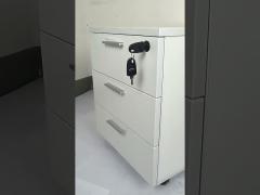 3 Drawer Office Wooden Mobile Pedestal