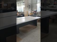 Classic Large Conference Long Table 12 People Meeting Desk