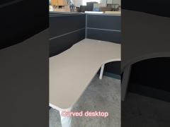 Modular 2 4 6 Seat Office Workstation Cubicle For Staff