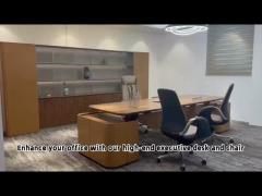BESTON Furniture Luxury Executive Office Table Set