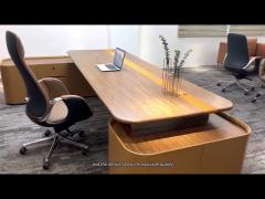 Modernes L-förmiges Büro Computer-Schreibtisch Executive Eckbüro-Schreibtisch