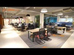 厚さ25mmのメラミンのパネルが付いている現代のコンピューター デスクのオフィスの書き物机