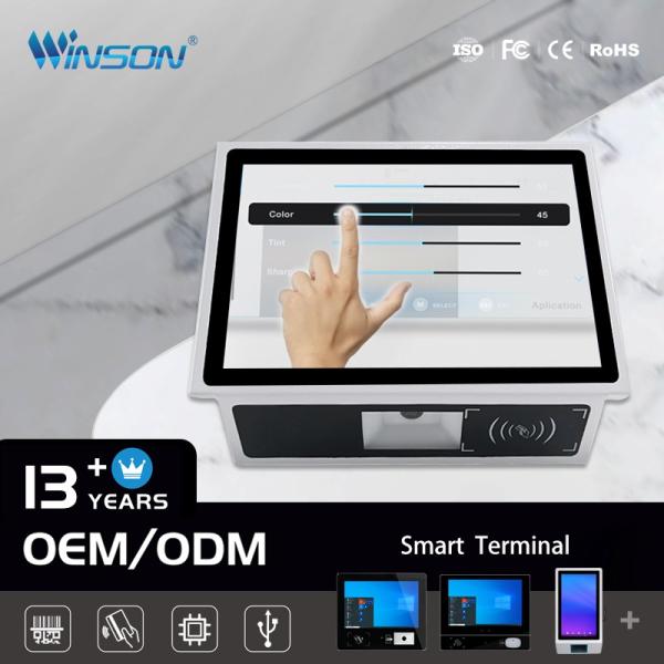 Quality Winson All in One Point of Sale Cash Register Machine Android Touch Screen POS for sale
