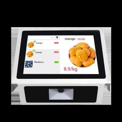 China 8-inch Capacitive Touch Windows Price Checker QR Code Scanner Price Checker Linux/Android Touch Pos System for sale