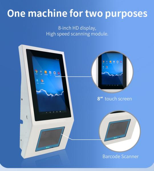 Quality Best Seller 8.0 Inch Omni Price Checker Android/Windows Control Terminal for sale